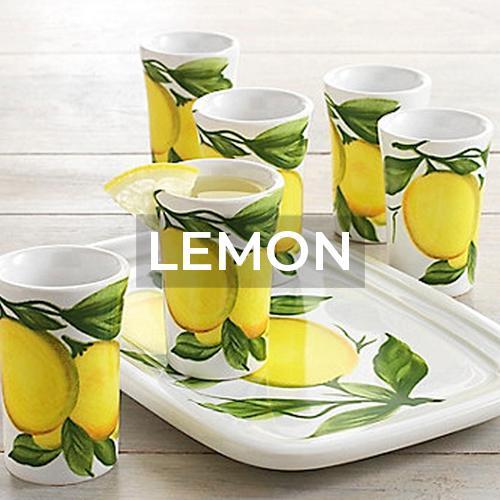 Abbiamo Tutto Lemon Dinnerware - Amusespot for unique products by ...