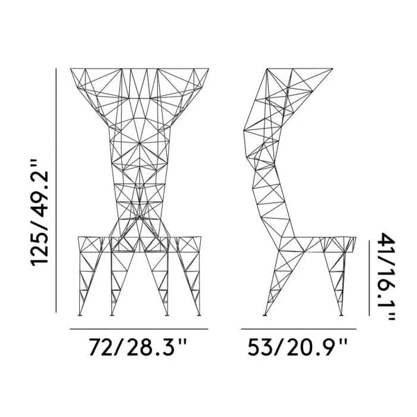 Tom Dixon White Pylon Chair - Amusespot - Unique products by Tom Dixon ...