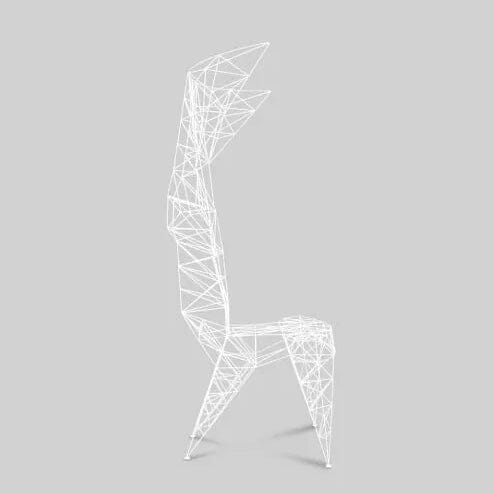 Tom Dixon White Pylon Chair - Amusespot - Unique products by Tom Dixon ...