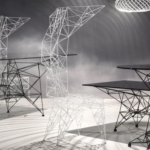 Tom Dixon White Pylon Chair – Amusespot