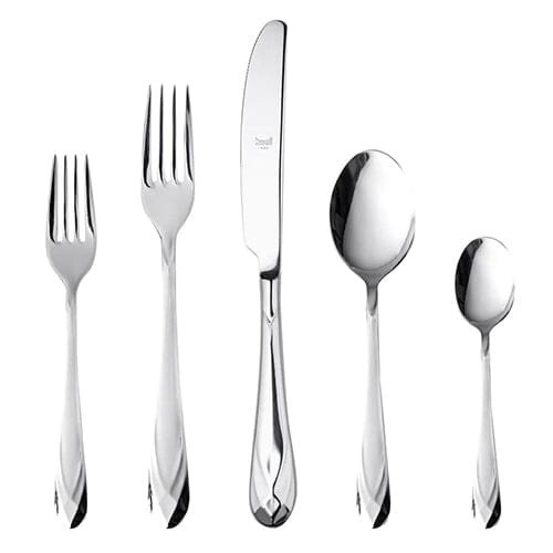 Diamante Flatware 5 Piece Setting by Mepra Italy - Amusespot - Unique ...