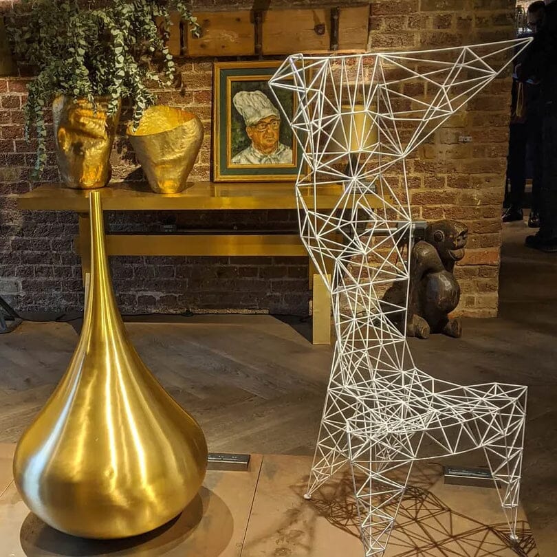 Tom Dixon White Pylon Chair – Amusespot