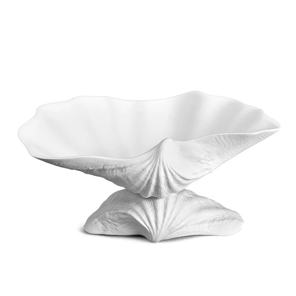 L'Objet Neptune Large Porcelain Shell Bowl, 13.25" - Amusespot - Unique ...