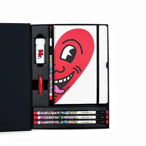 Blackwing Volume 292 Collection: Keith Haring Smiling Heart Gift Set ...