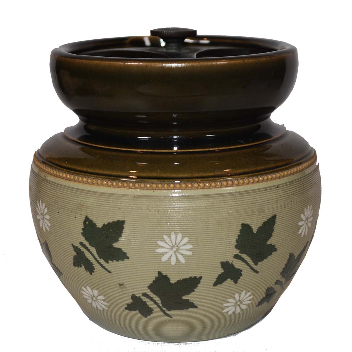 Antique Denby Aonian Stoneware Humidor - Amusespot - Unique products by ...