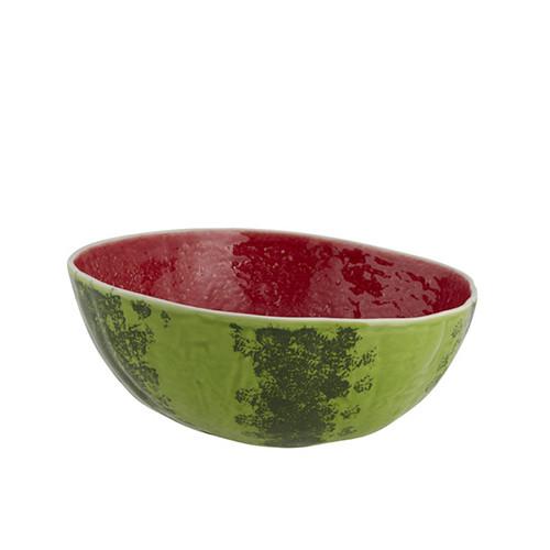 Watermelon Serving Bowl, 11" by Bordallo Pinheiro – Amusespot