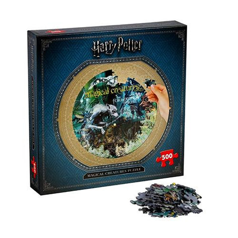 Harry Potter: Magical Creatures 500 Piece Jigsaw Puzzle – Amusespot