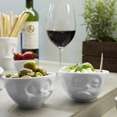 Faces Medium 6.7 oz. Bowls, Set of 2 - Amusespot - Unique products by ...