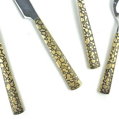 Panthera Gold 5-Piece Place Setting by Michael Wainwright - Amusespot ...