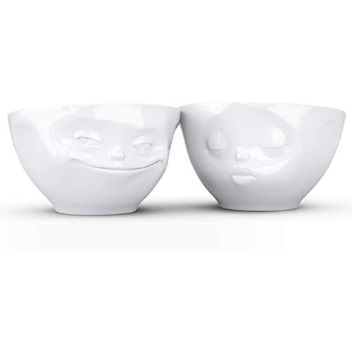 Faces Medium 6.7 oz. Bowls, Set of 2 - Amusespot - Unique products by ...