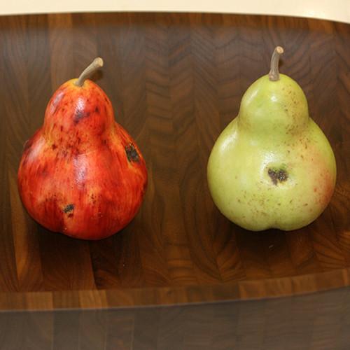 Large Pear Italian Carrara Marble Stone Fruit#N# #N# #N# – Amusespot