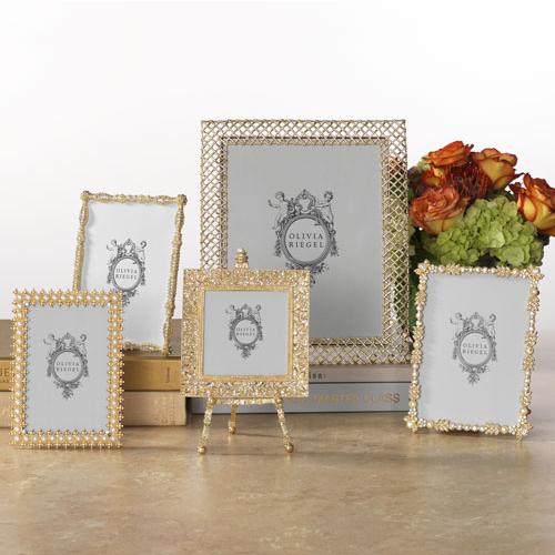 Windsor Frame, Gold on Easel by Olivia Riegel - Amusespot - Unique ...