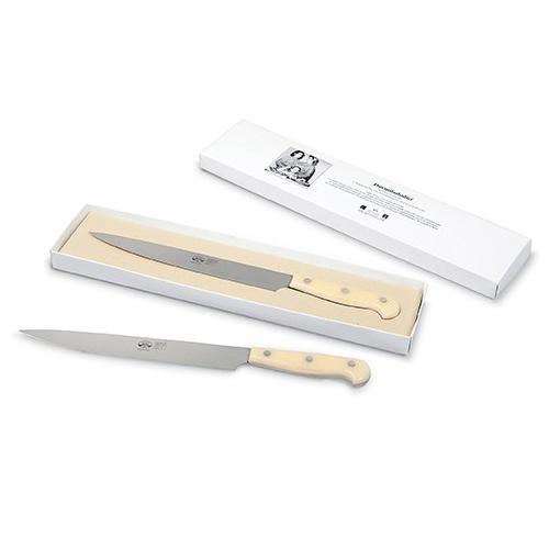 No. 3218 Coltello Tomato Knife with White Lucite Handle by Berti ...