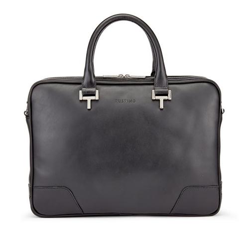 Mortimer Slim Leather Briefcase by Tusting - Amusespot - Unique ...