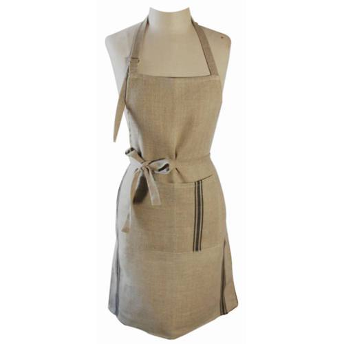 French Linen Chef's Apron by Thieffry Freres & Cie - Amusespot - Unique ...