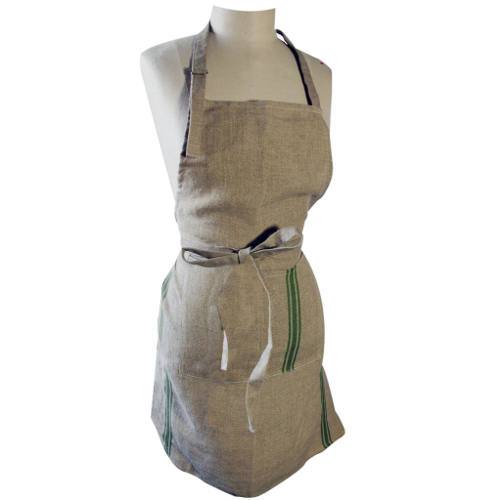 French Linen Chef's Apron by Thieffry Freres & Cie - Amusespot - Unique ...