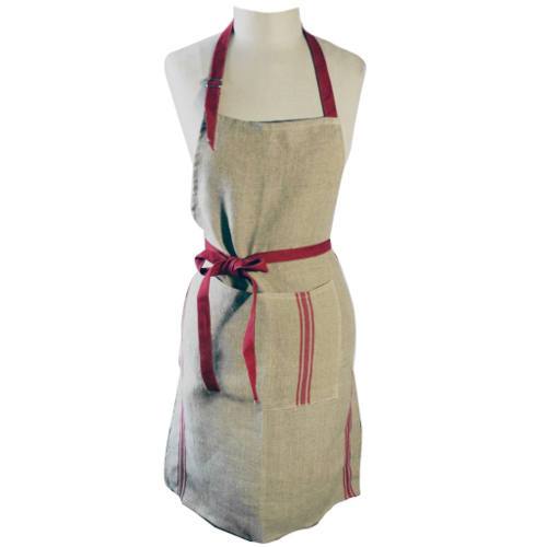 French Linen Chef's Apron by Thieffry Freres & Cie - Amusespot - Unique ...