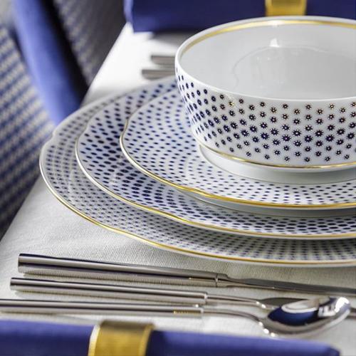 Constellation D'Or Dessert Plate, 9" by Vista Alegre - Amusespot ...