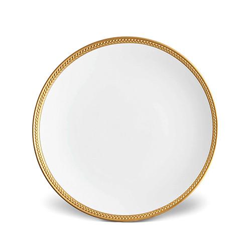 Soie Tressee Gold Dinner Plate by L'Objet - Amusespot - Unique products ...