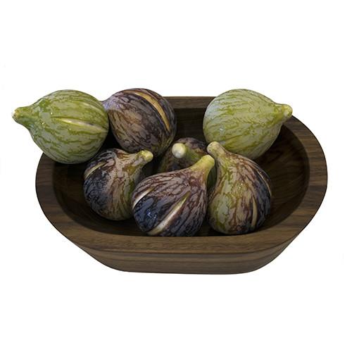 Fig Italian Carrara Marble Stone Fruit - Amusespot - Unique products by ...
