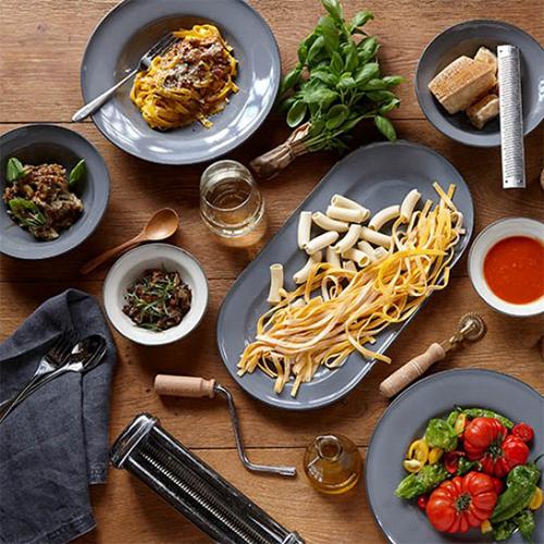 Gordon Ramsay Union Street Cafe Grey 16-Piece Dinnerware Set by Royal ...