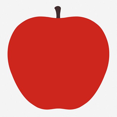 Enzo Mari Apple Print | La Mela Silkscreen by Danese Milano - Amusespot ...