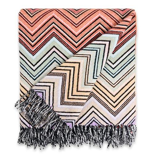 Perseo 51" x 75" Wool/Cashmere Blend Throw by Missoni Home - Amusespot ...