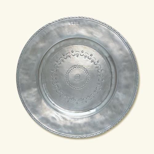 Round Engraved Platter by Match Pewter - Amusespot - Unique products by ...