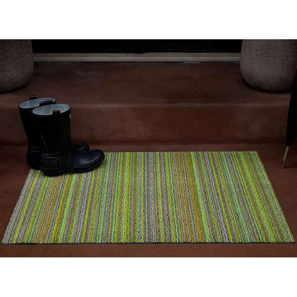 Shag Skinny Stripe Indoor/Outdoor Rug by Chilewich - Amusespot - Unique ...