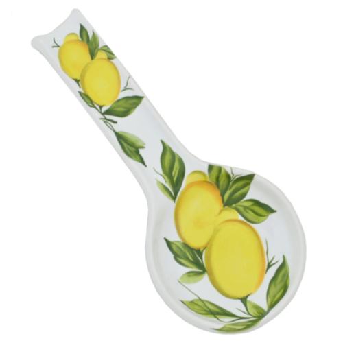 Lemon Italian Ceramic Spoon Rest, 11.5" by Abbiamo Tutto - Amusespot ...
